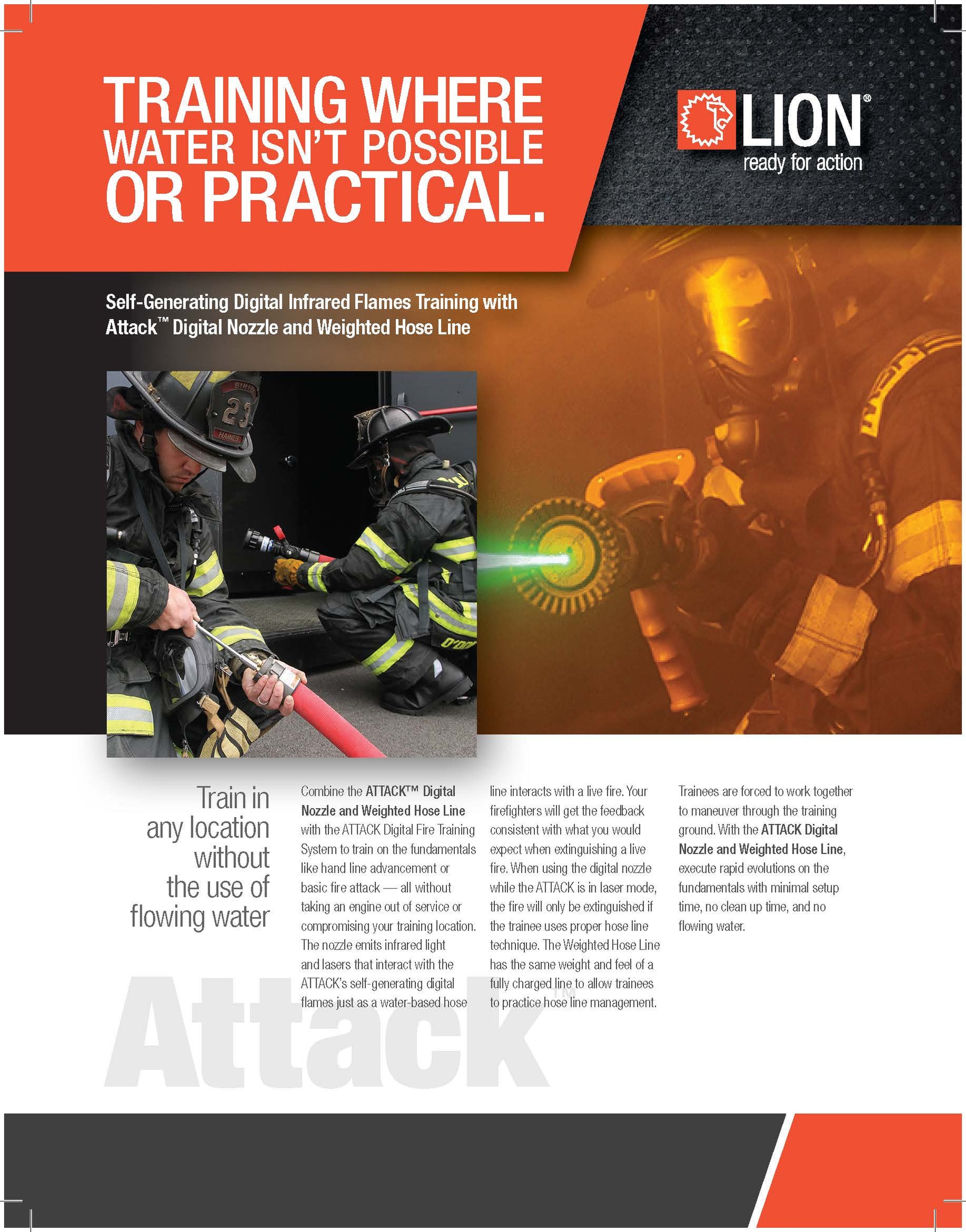 Lion Bullex ATTACK Digital Nozzle Package — SeaWestern