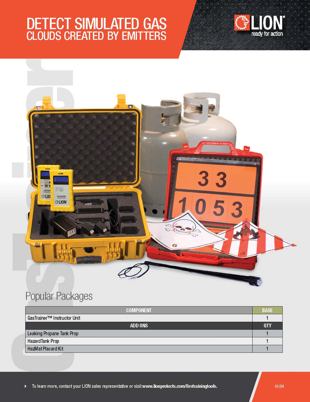 Lion Bullex Gas Trainer Package — SeaWestern