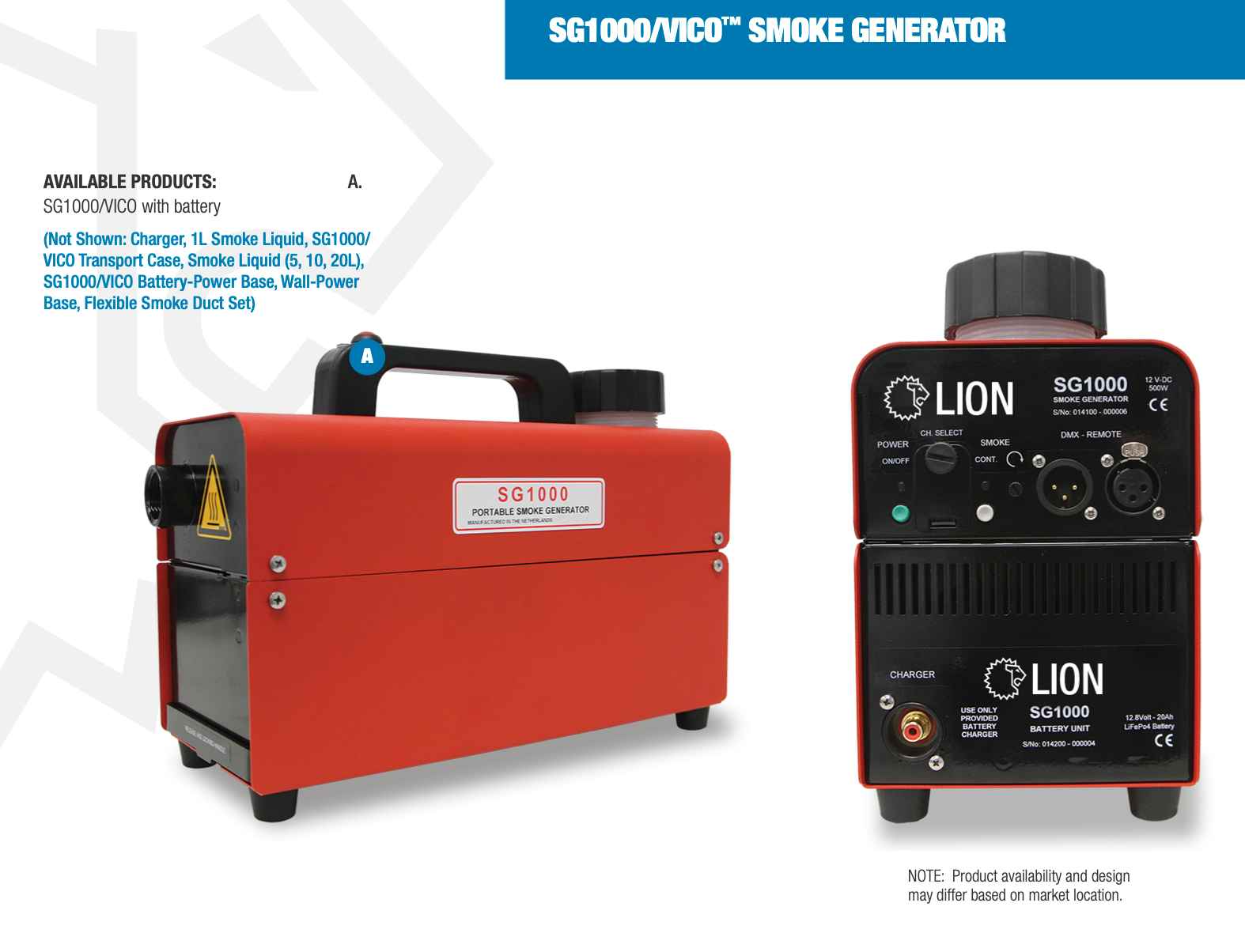 Lion Bullex SG1000 Smoke Generator Package — SeaWestern