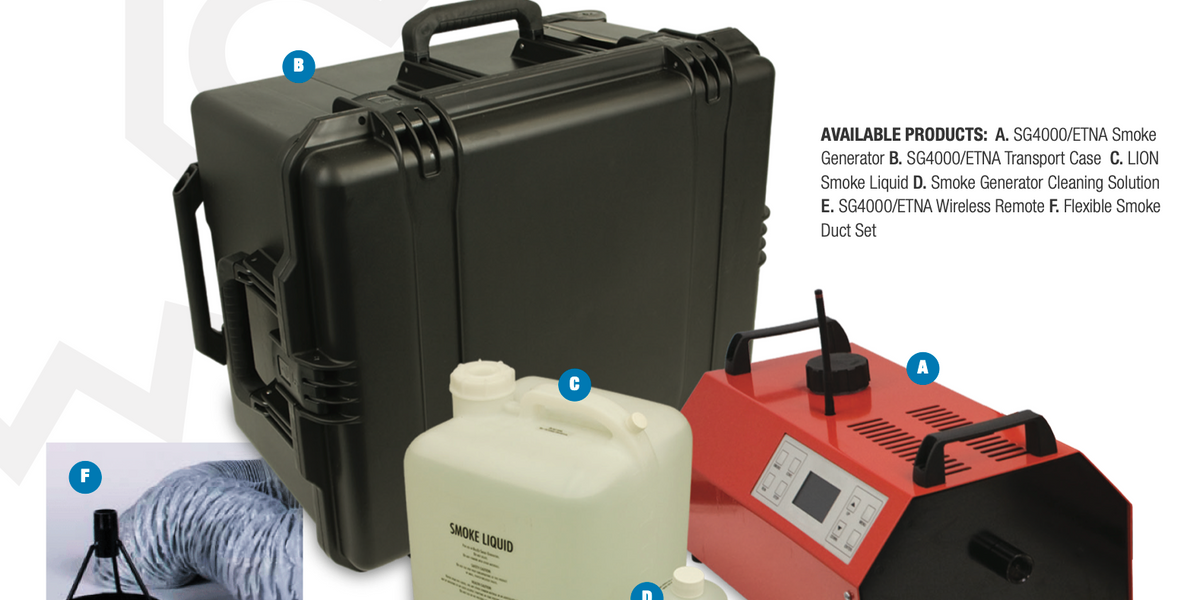 Lion Bullex SG4000 Smoke Generator Package — SeaWestern